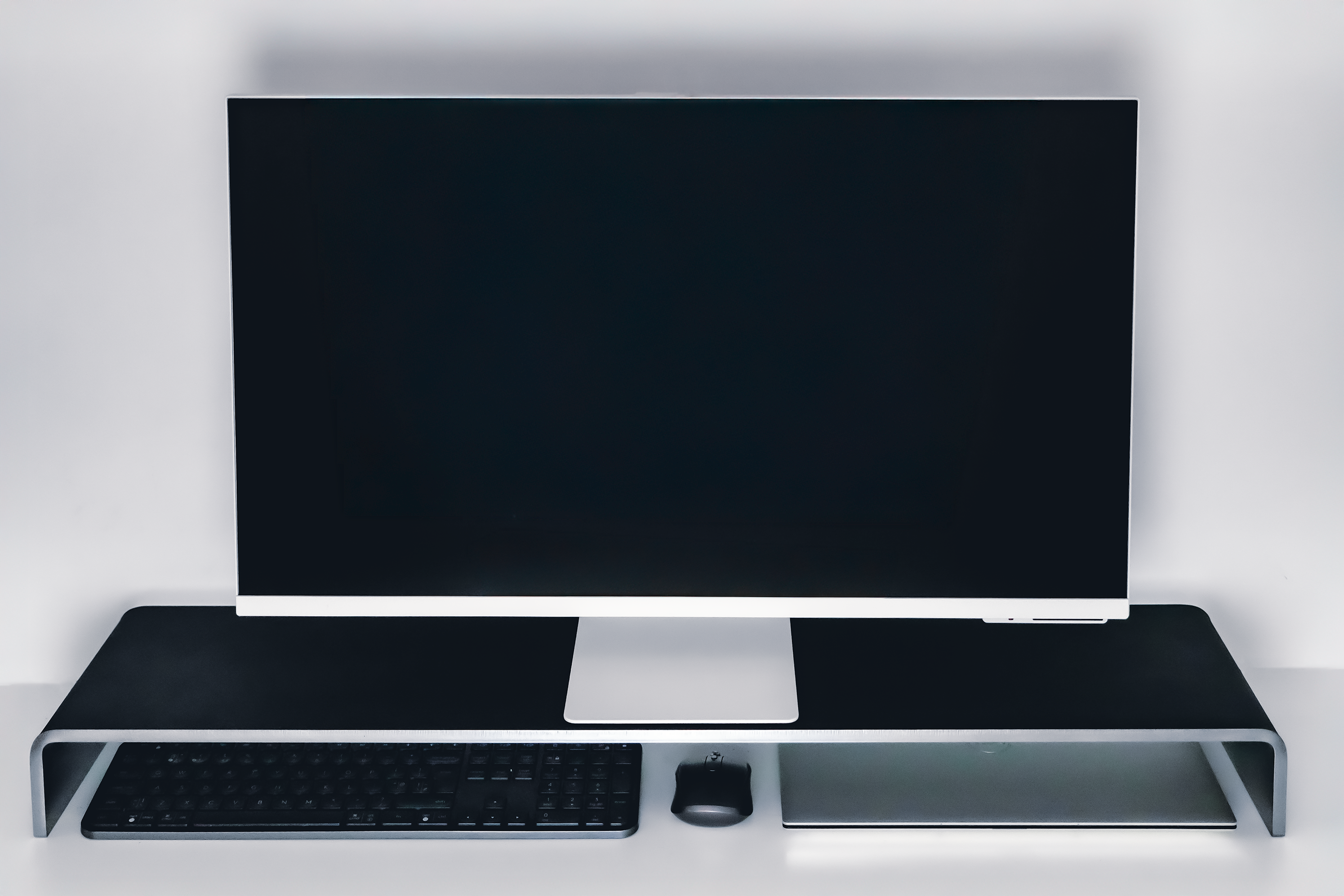 Heavy-Duty Dual Monitor Riser– B E N T